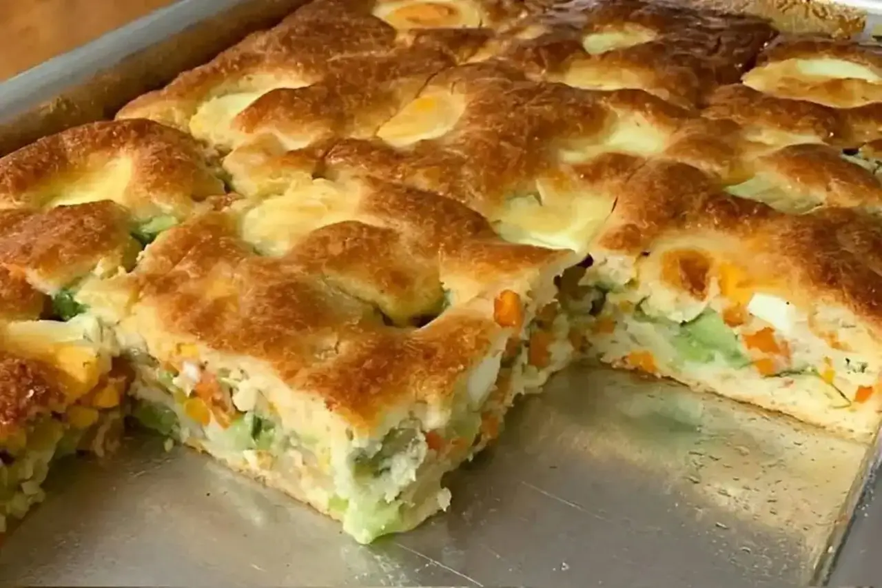 Receita Vegetariana de Torta de Liquidificador - Receittas